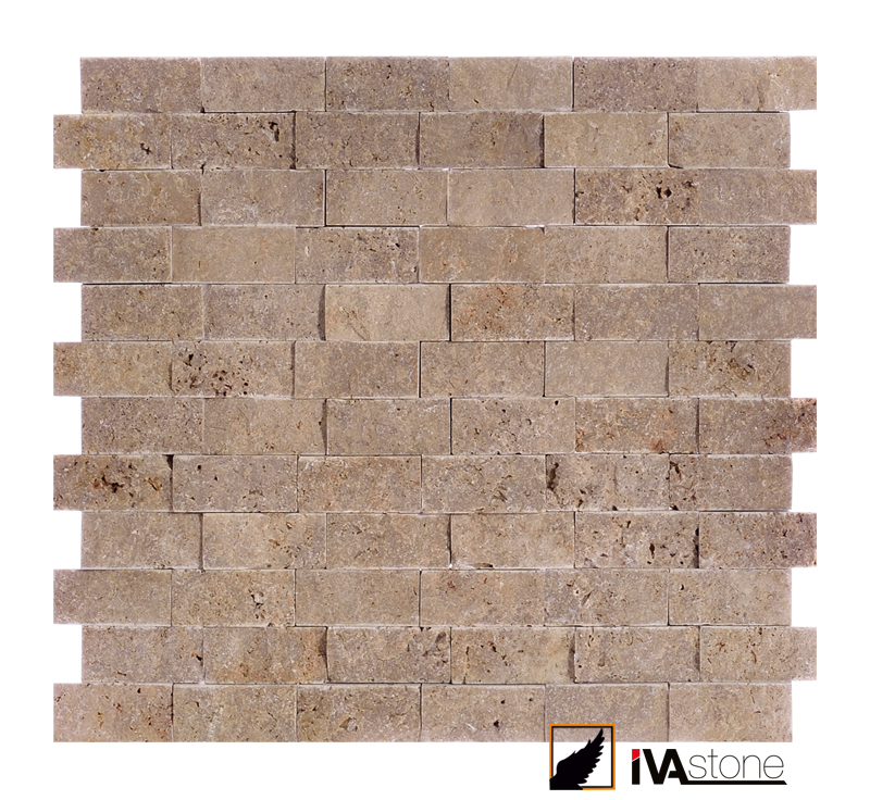 Mosaic Split Face “1x 2” – Iva Marble